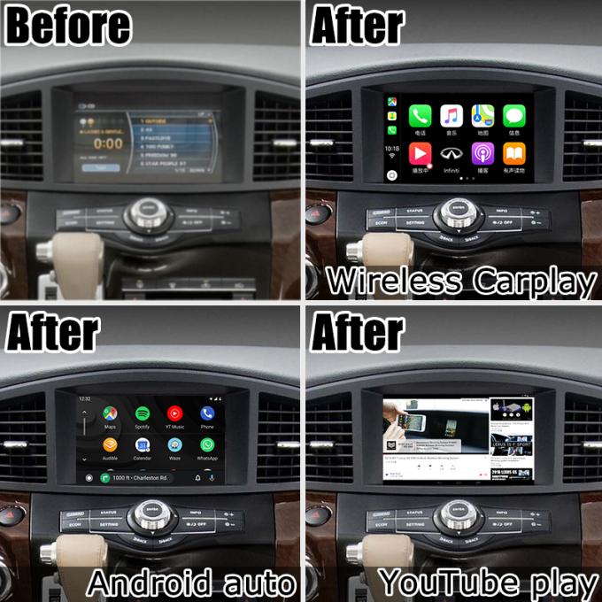 Android 13 System Wireless Carplay Interface For Nissan Quest RE52 ...