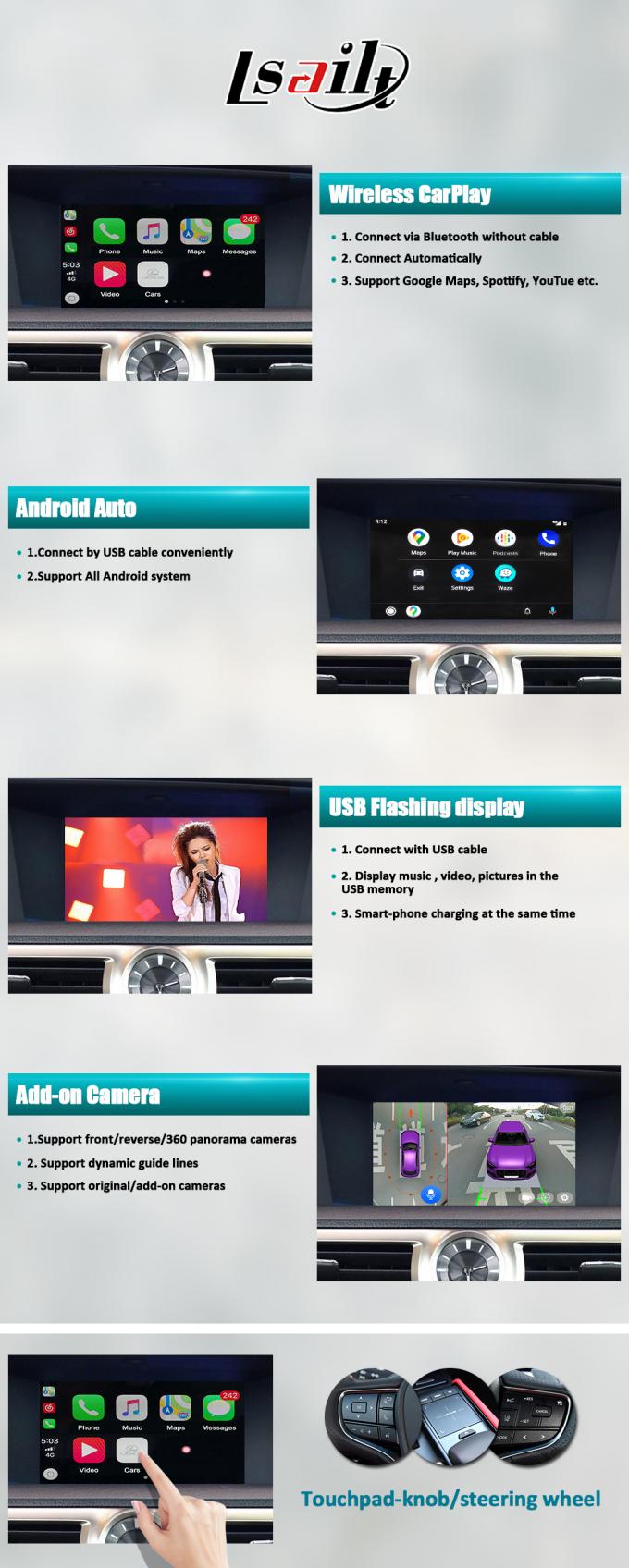 Carplay/ Android Auto Interface for Lexus LX570 2013-2020 support ...