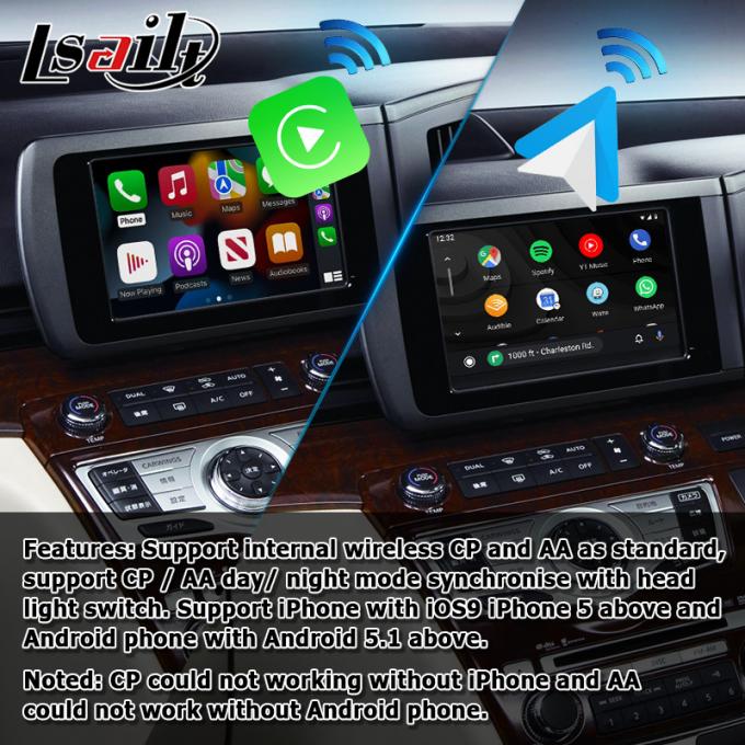 Lsailt Wireless Carplay Android Auto Interface For Nissan Elgrand E51 ...