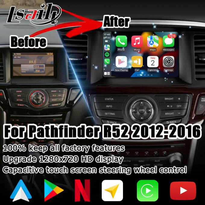 Nissan Pathfinder R52 Android multimedia screen upgrade IT06 06It ...