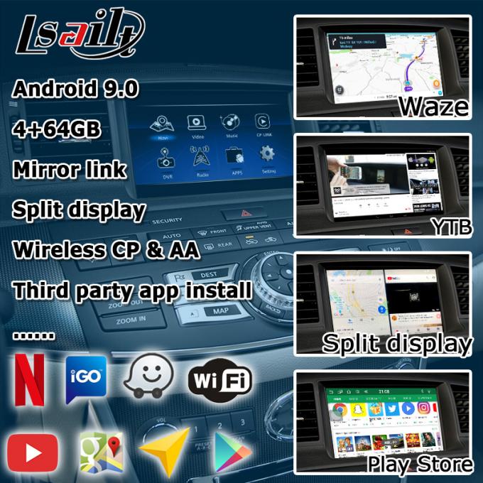 Infiniti M35 M45 Nissan Fuga HD multi finger touch screen upgrade ...