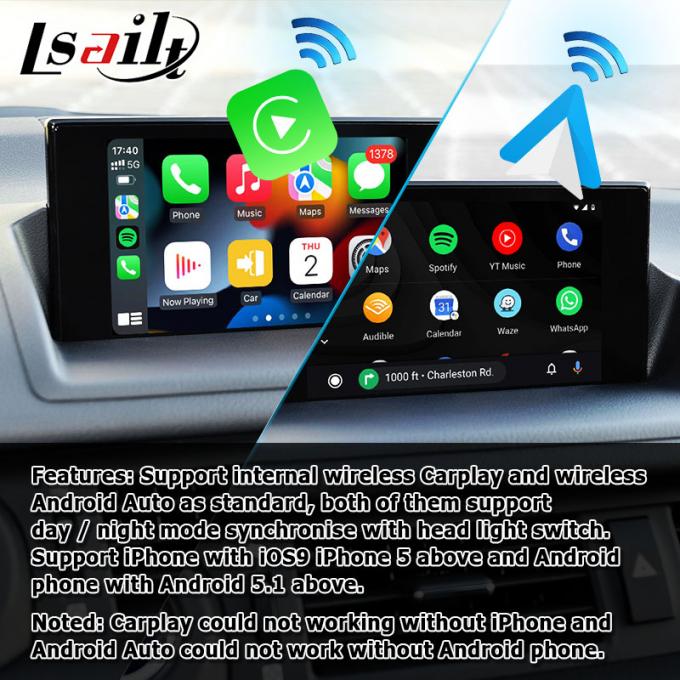 Lexus CT200h CT wireless carplay android auto interface screen ...