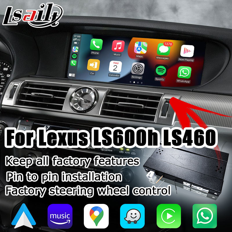 Wireless carplay upgrade for Lexus LS600h LS460 2012-2017 12 display ...