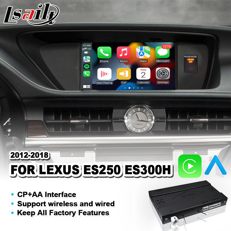 Wireless Android Auto Carplay Interface for Lexus ES 250 300H 350 200 ...