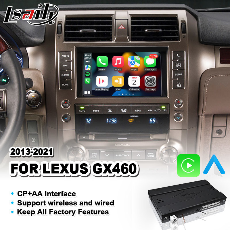 Lsailt Wireless Android Auto Lexus Carplay Interface for 2013-2021 GX ...