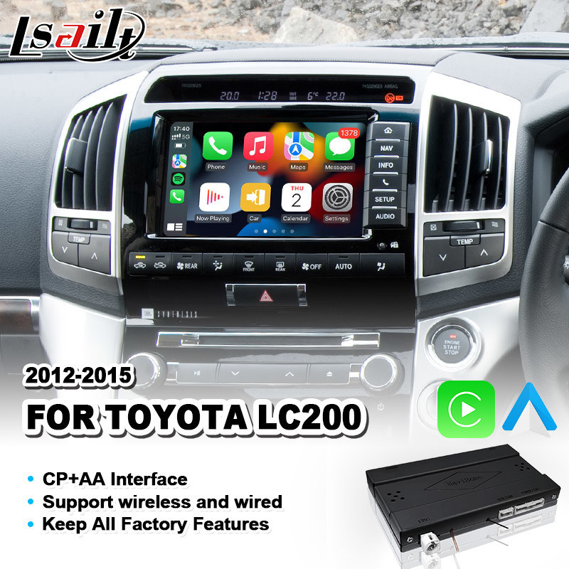 Toyota Wireless Carplay Android Auto Integration Interface for Land ...