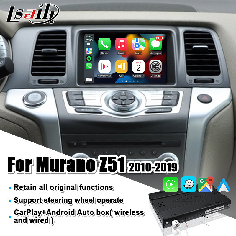 CarPlay interface for Nissan Murano Z51 2010-2019 Maxima GT-R with ...