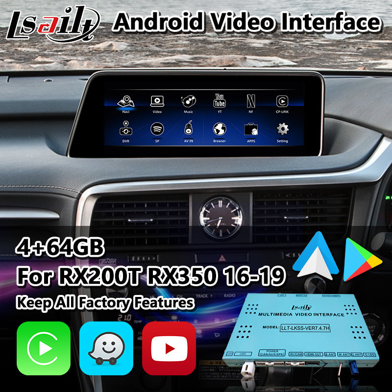 Lsailt Android Video Interface for Lexus RX350 RX450h RX200t RX350L ...