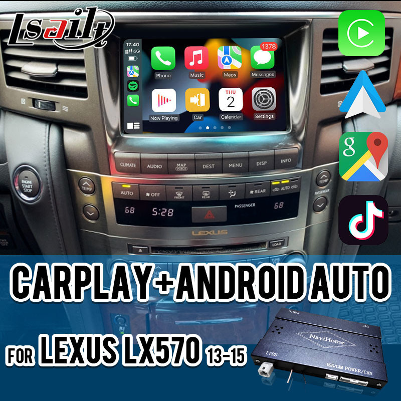 Wireless CarPlay Interface for Lexus LX570 2013-2015 LX460d GX460 GX400 ...