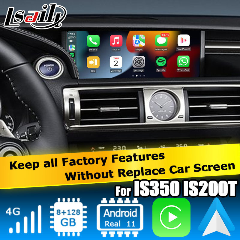 Lexus IS300 IS200t IS350 Android 11 video interface carplay android ...