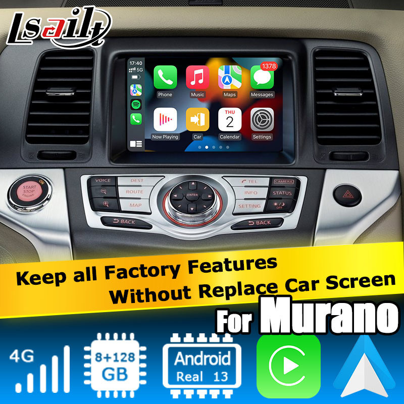 Nissan Murano Z51 Android 13 Carplay Android Auto base on Qualcomm 13 8 ...