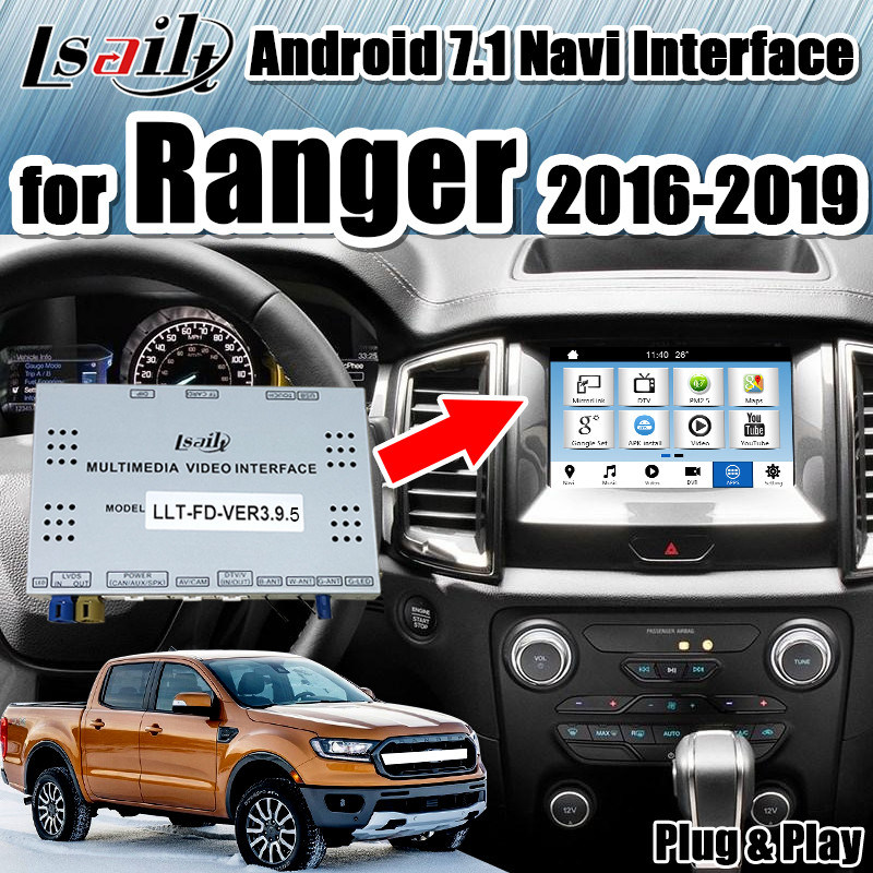 Multimedia Video Interface / Android Auto Interface Work on Ford Ranger ...