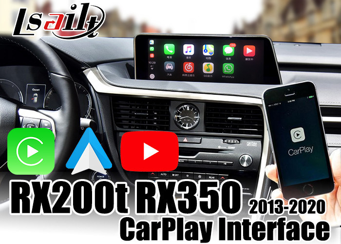 Wireless Carplay Interface Wired Android Auto For Lexus RX200t RX350 ...