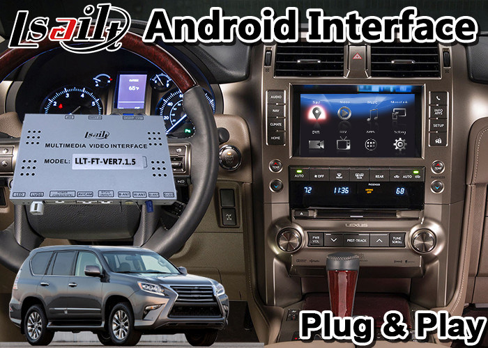 Lsailt Android 9.0 Car GPS Navigation Video Interface for Lexus GX460 ...