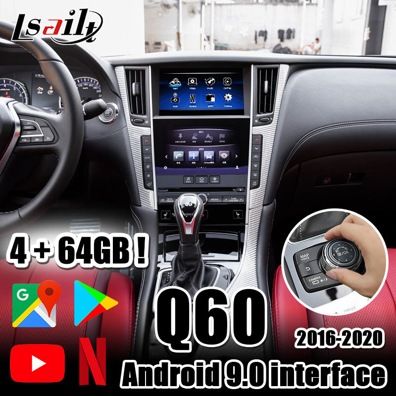 Lsailt 4GB CarPlay/Android Auto Interface with Android auto, YouTube ...