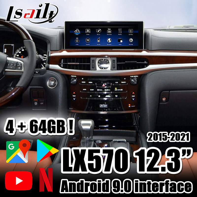 CarPlay/Android Multimedia interface with YouTube, NetFlix, Yandex for ...