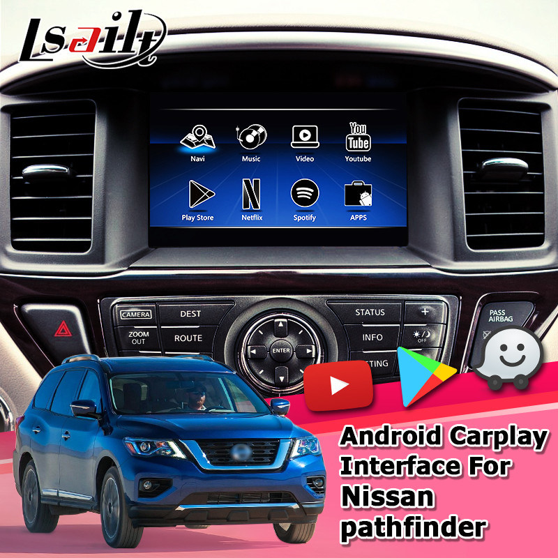 Nissan Pathfinder Andorid Carplay android auto Navigation System ...