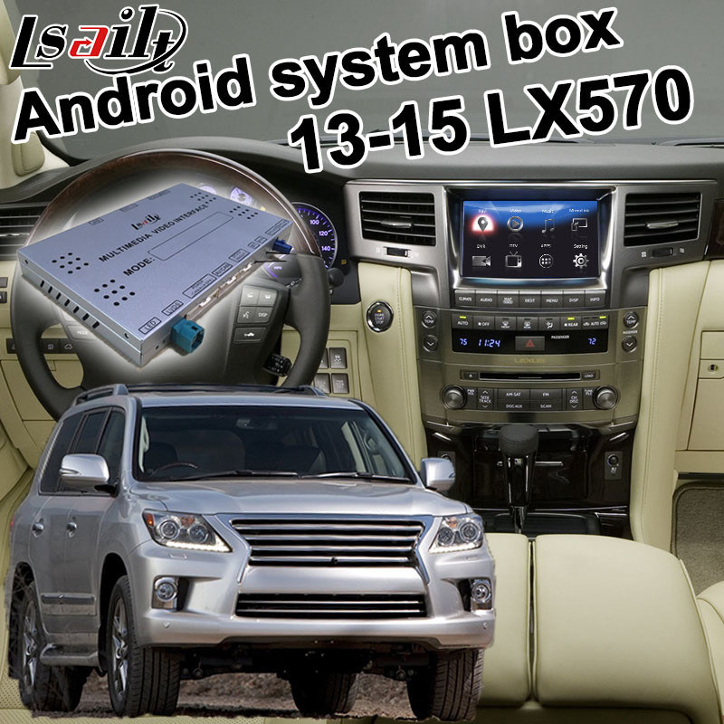 Lexus LX570 2013-2015 Android auto carplay video interface navigation ...