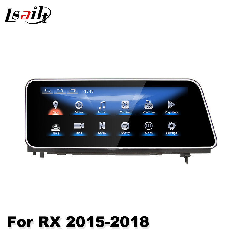 Lsailt 12.3 Inch Android Car Multimedia Carplay Screen For Lexus RX350 ...