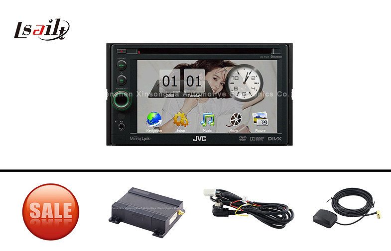 Android Navigation Box for JVC DVD Player Support TMC and Network Map