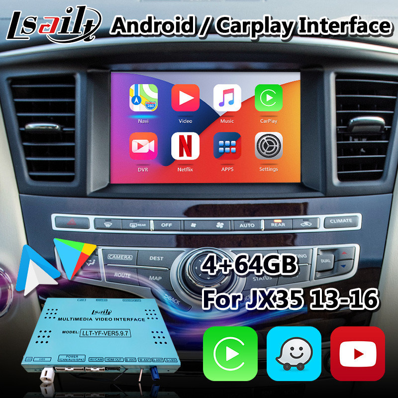 Lsailt Android Carplay Interface for Infiniti JX35 With GPS Navigation ...