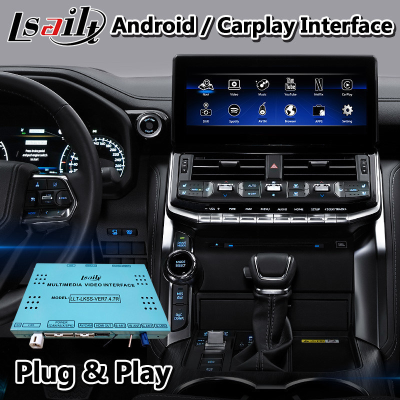 Lsailt Android Carplay Interface for Toyota Land Cruiser LC300 VXR ...