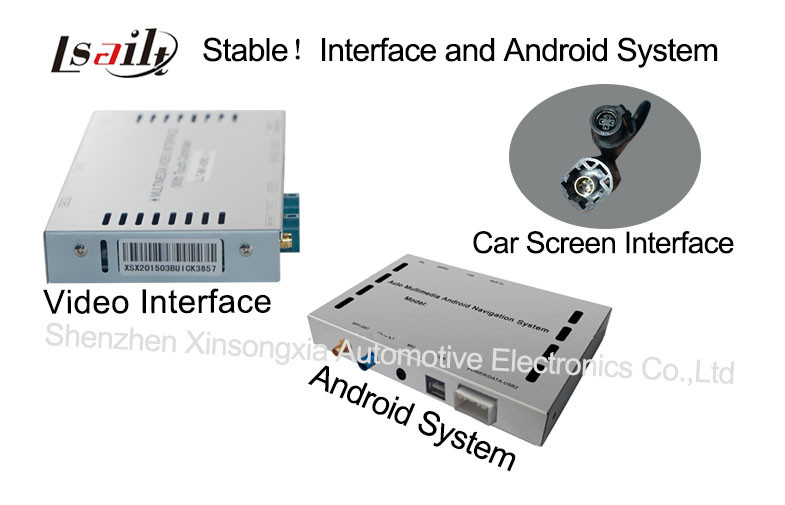 Android Navigation Video Interface Upgrade Internet , Online Map Music ...