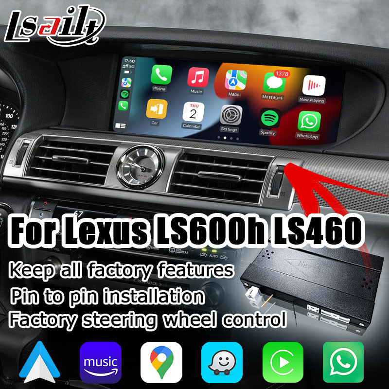 Wireless carplay upgrade for Lexus LS600h LS460 2012-2017 12 display ...