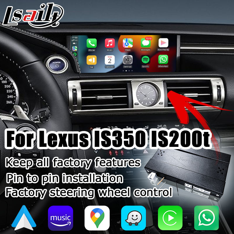 Lexus IS350 IS200t IS300 IS300h wireless caprlay android auto box ...