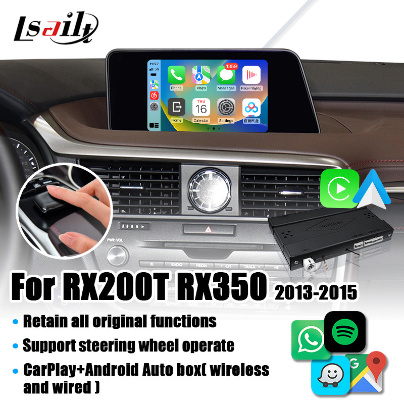 Lsailt CarPlay Interface for Lexus RX RX200T RX350 with Android Auto ...
