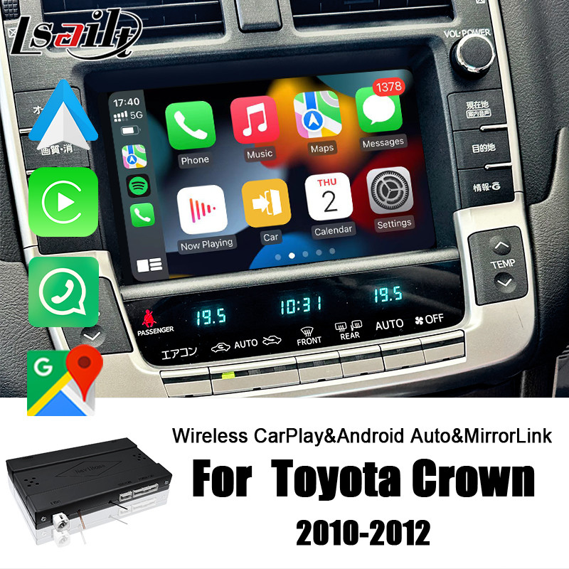 Toyota Wireless CarPlay Interface Android Auto Interface for Crown ...