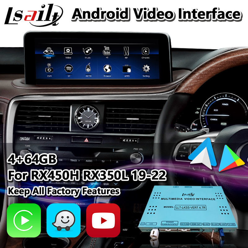 Lsailt Lexus Video Interface Android System for RX RX450h RX350L ...