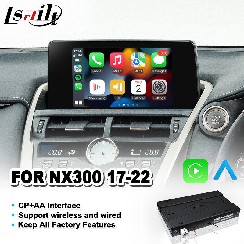Wireless Android Auto Carplay Interface for Lexus NX300 NX 300 2017 ...