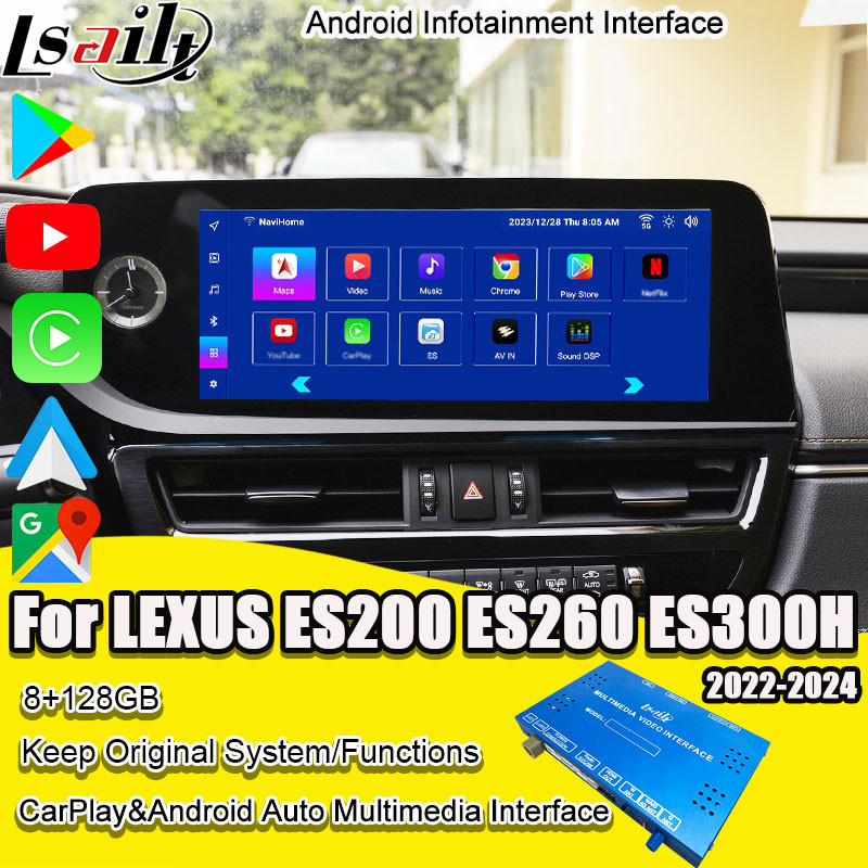 8+128GB Android Infotainment Module for Lexus ES 2022-2024 RX NX LX GX ...