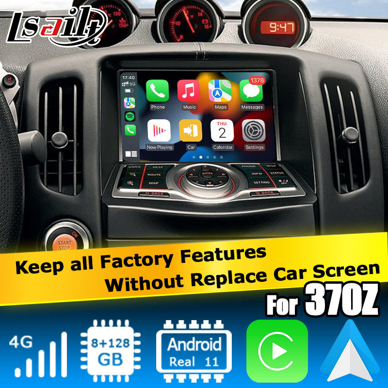 Nissan 370z Z34 Carplay Android auto carplay interface Box 8+128 ...