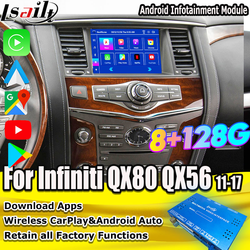 8G Android Infotainment Module for Infiniti QX80 QX56 Nissan Patrol ...