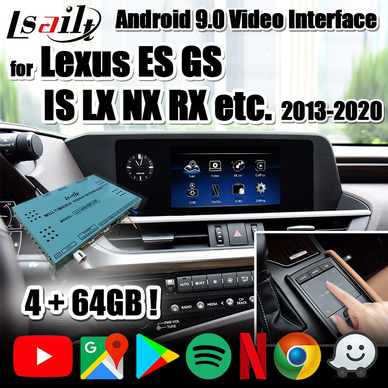 4GB CarPlay/Android Multimedia interface for Lexus with YouTube ...