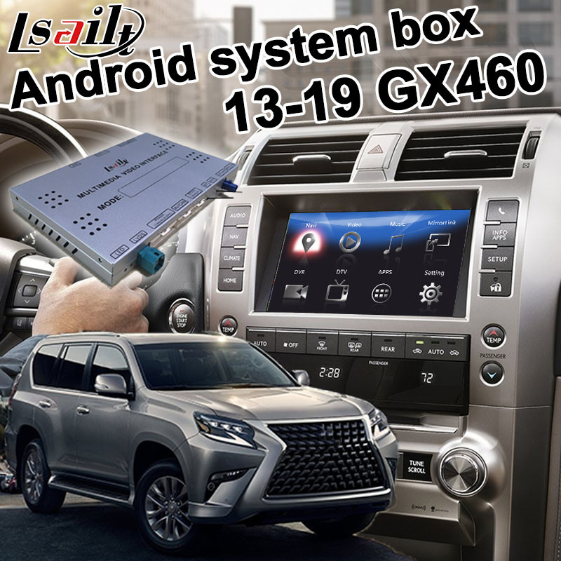 Android Navigation Interface Box For Lexus GX460 2013-2021 pin to pin ...
