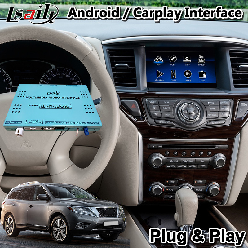 Lsailt Android Carplay Multimedia Video Interface For 2014-2018 Nissan ...