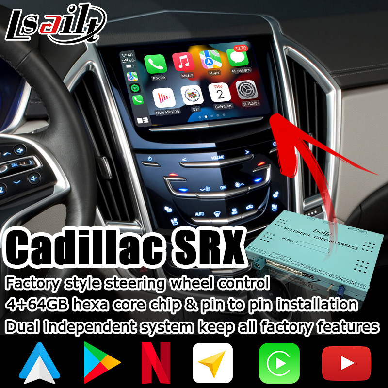 Cadillac SRX CUE carplay android auto interface Car Multimedia ...