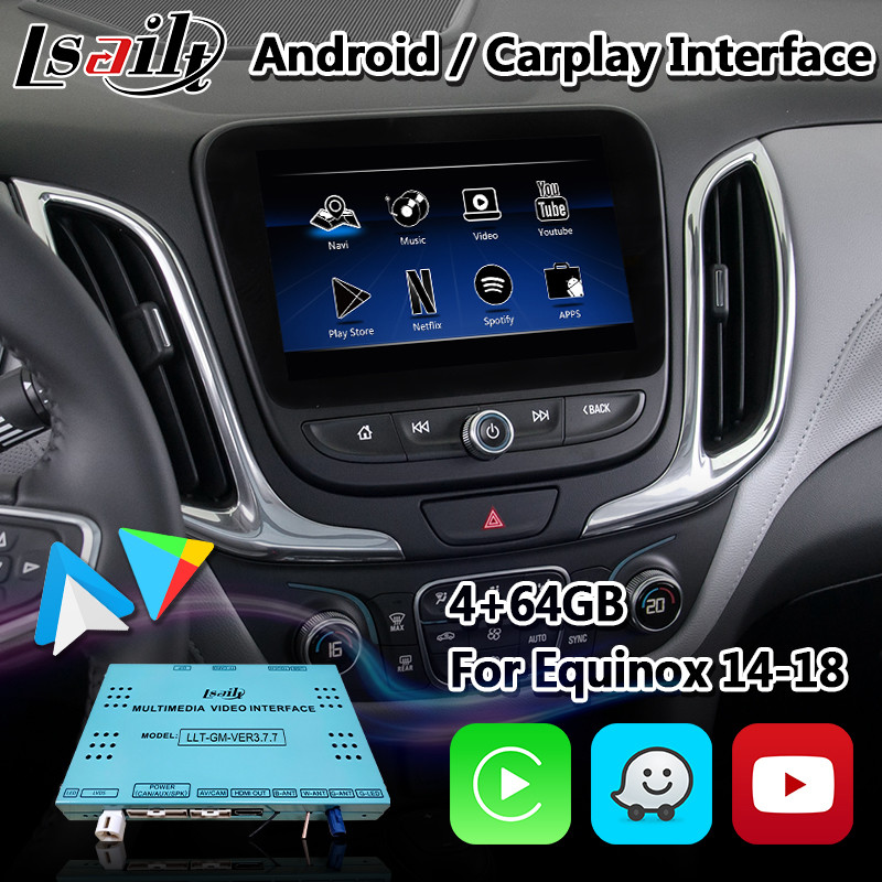 Lsailt Android Carplay Multimedia Interface For Chevrolet Equinox ...