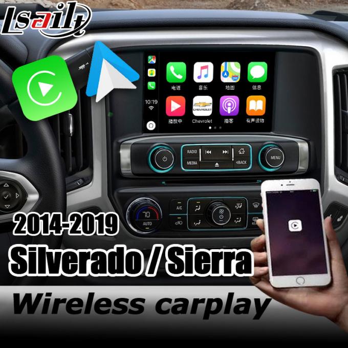 Carplay interface for Chevrolet Silverado GMC Sierra android auto ...